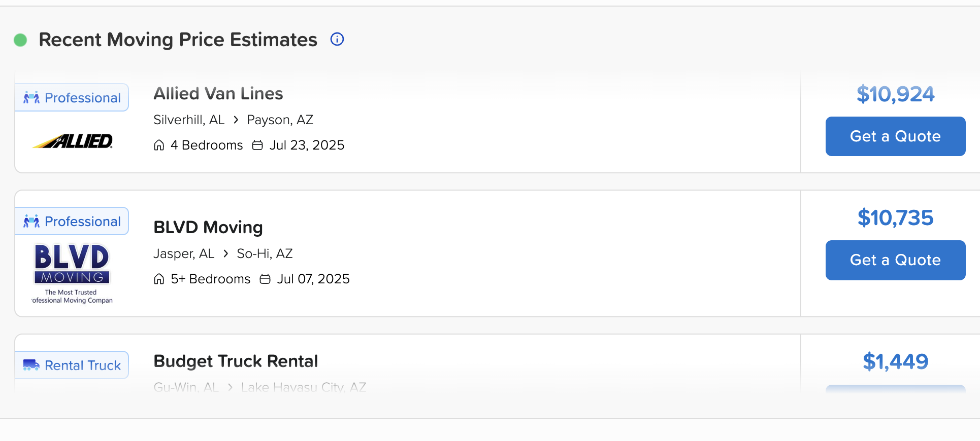 moveBuddha Debuts Live Pricing Feed, Powered by the Largest Moving Cost Dataset in the Industry ...